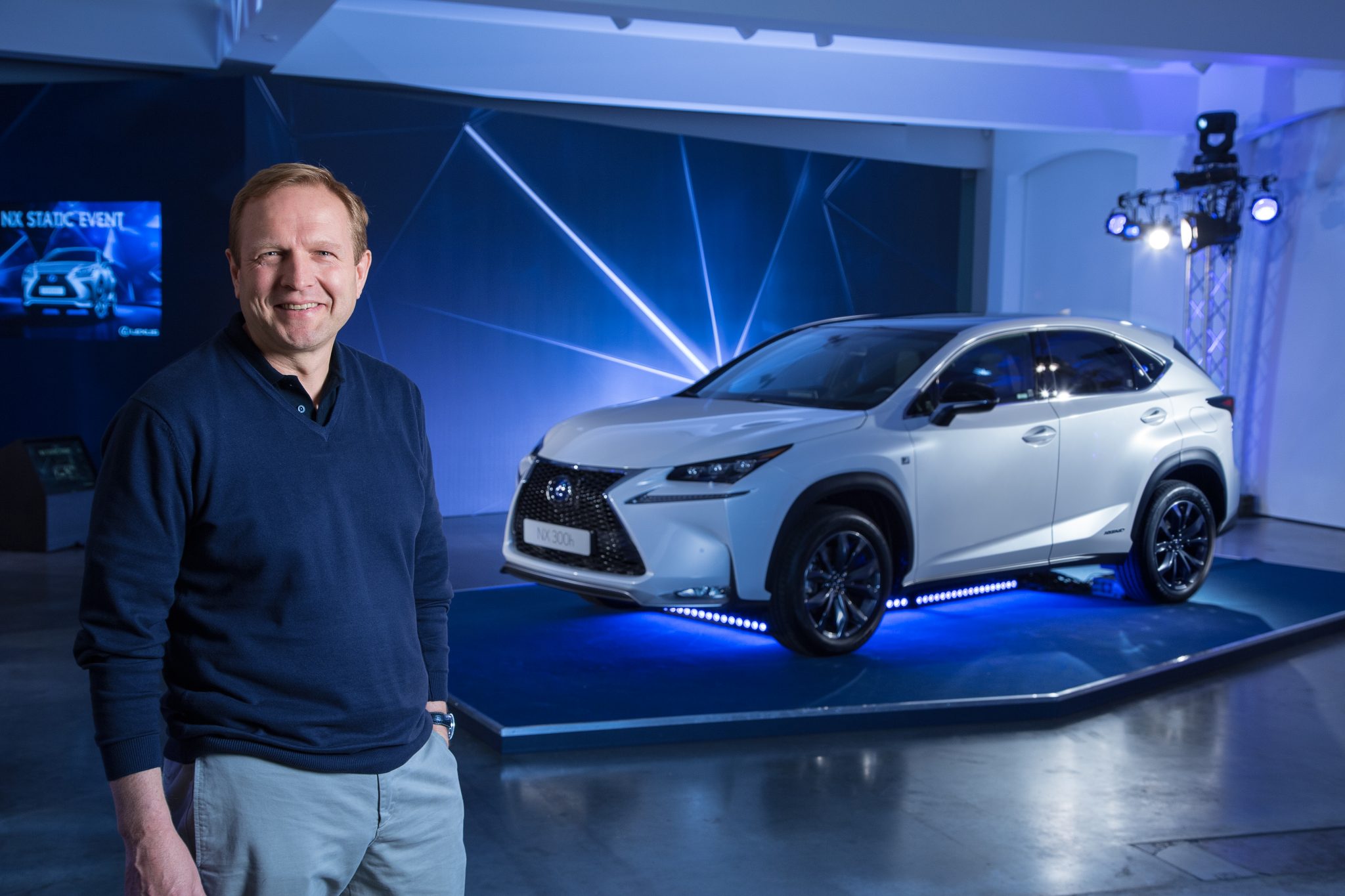 In conversation with Lexus Europe vice president Alain Uyttenhoven ...