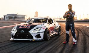 Meet the world’s first Lexus RC F professional drift car - Lexus UK ...
