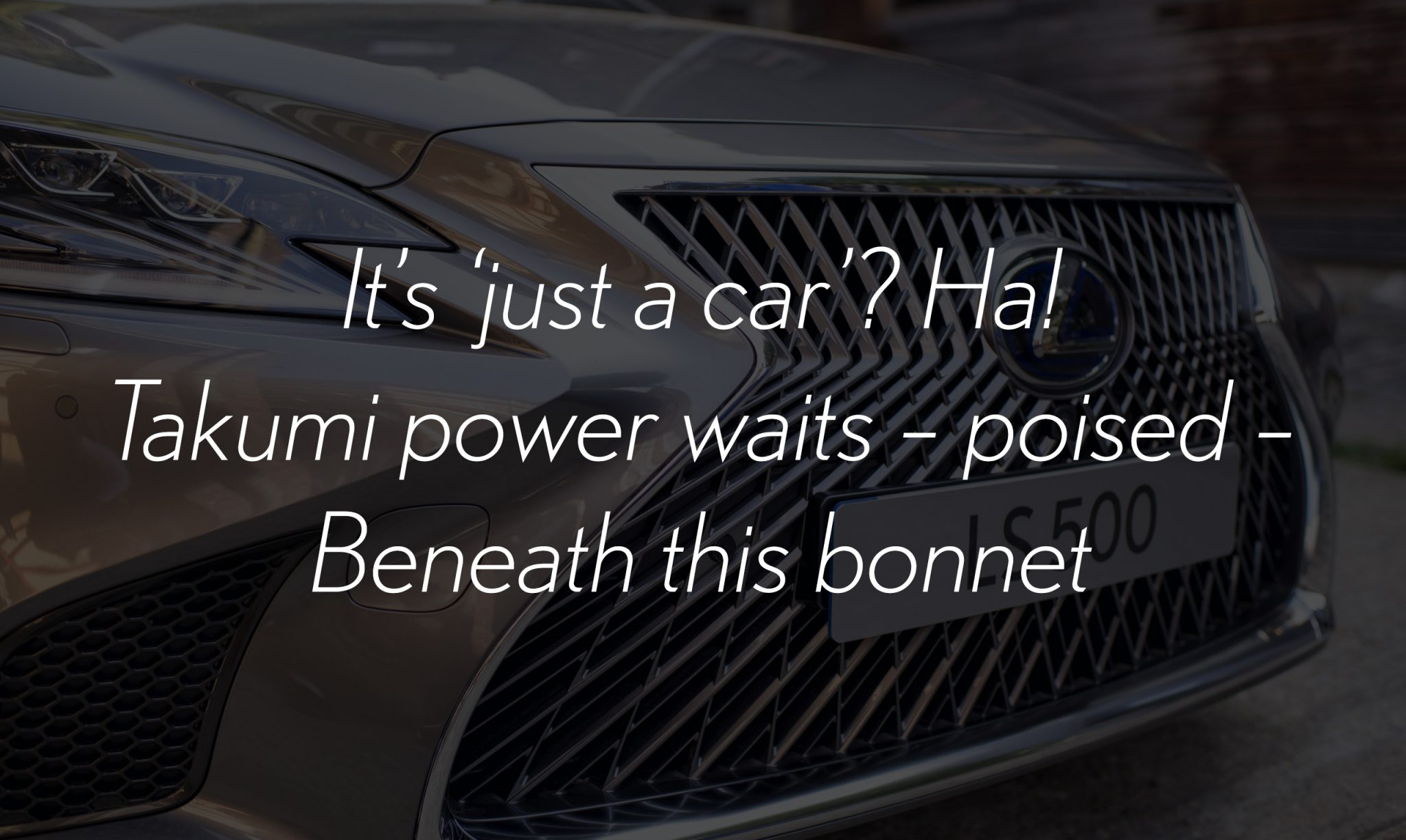 What’s the story behind the Lexus Haiku? - Lexus UK Magazine