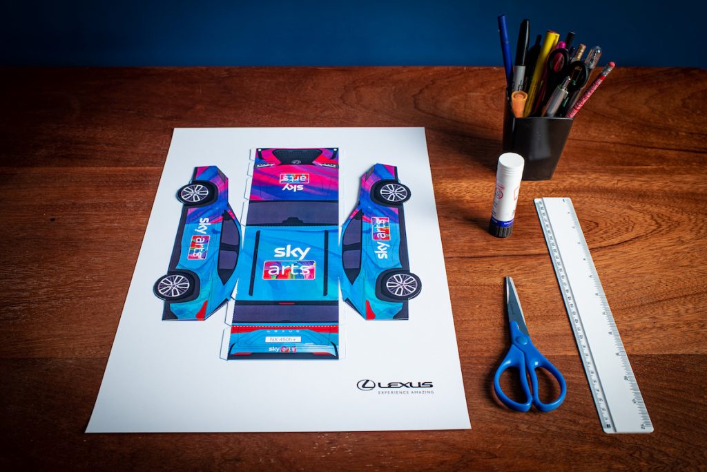 Build your own Lexus NX paper model - Lexus UK Magazine