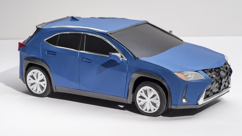 Paper Lexus UX 300e: from origami cat to car - Lexus UK Magazine