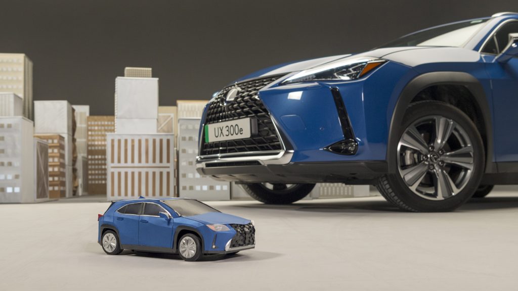 Paper Lexus UX 300e: from origami cat to car - Lexus UK Magazine