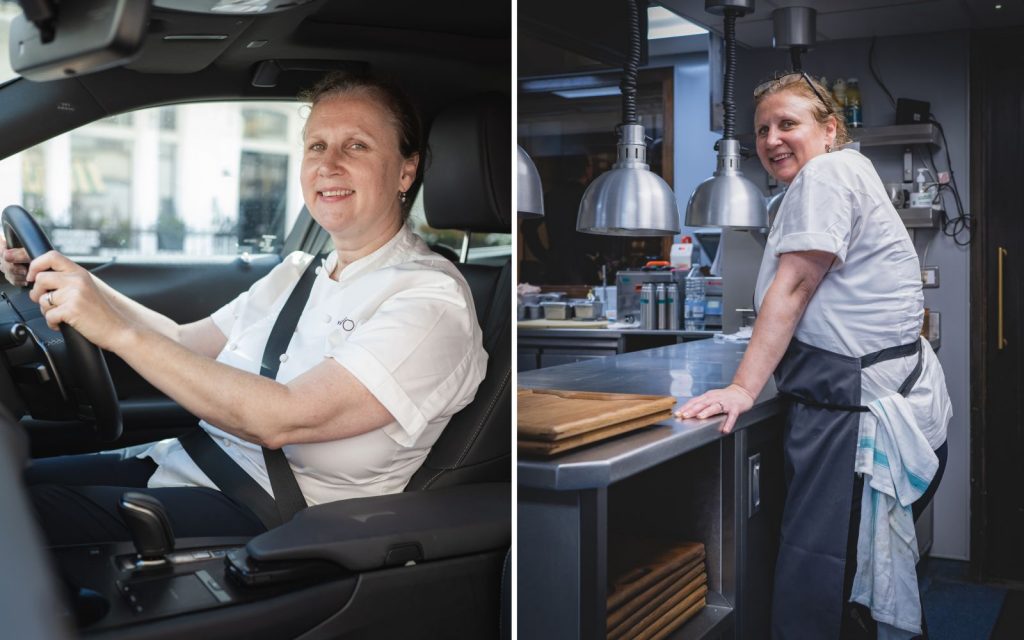 Angela Hartnett goes electric with the UX 300e - Lexus UK Magazine