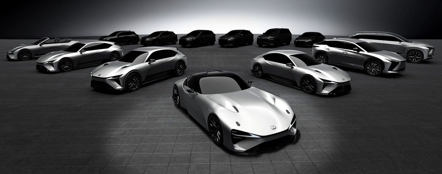 Electric vehicle line-up revealed by Akio Toyoda - Lexus UK Magazine