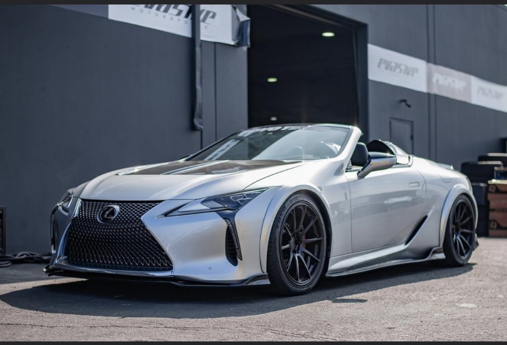 LCRacer: the first LC 500 Convertible speedster - Lexus UK Magazine