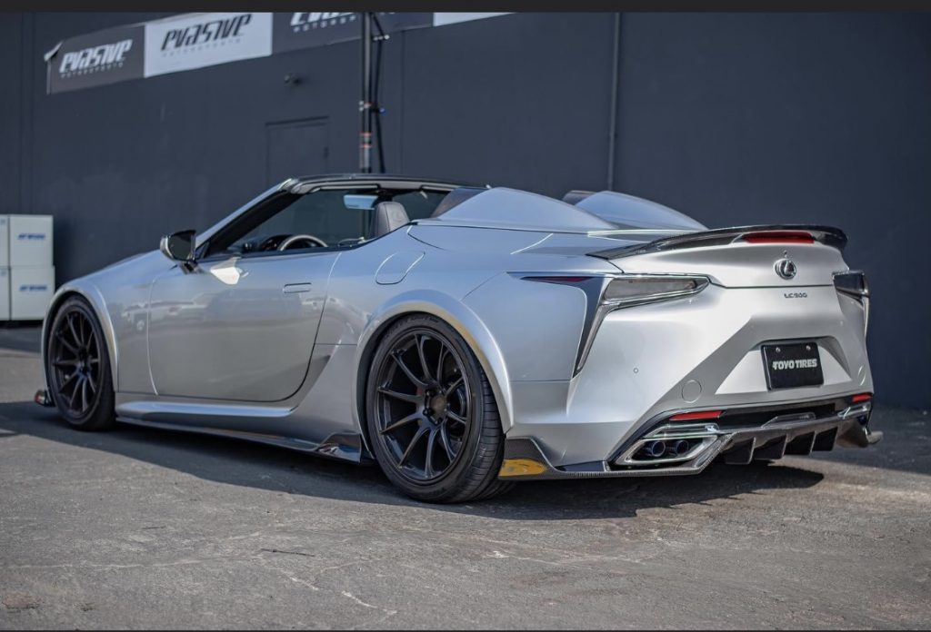 LCRacer: the first LC 500 Convertible speedster - Lexus UK Magazine