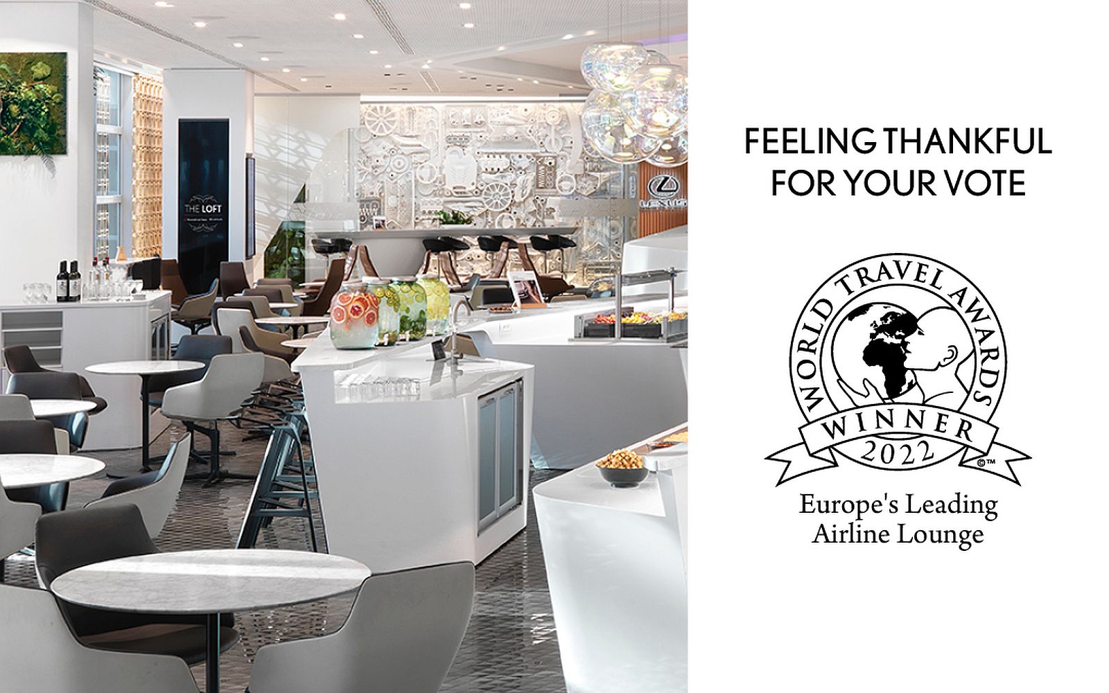 The Loft by Lexus is Europe's best airport lounge - Lexus UK Magazine