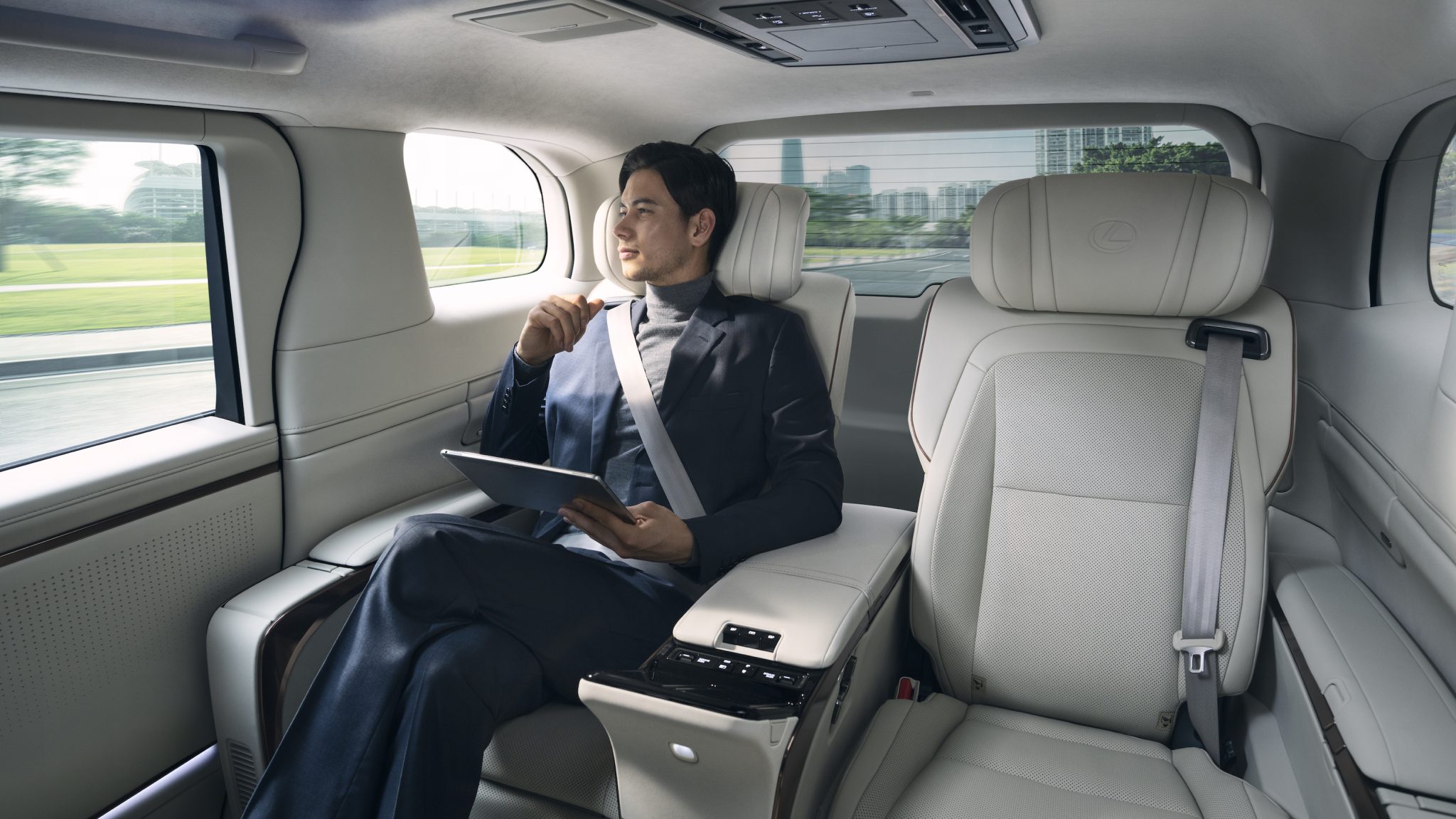 Lexus LM 350h flagship arrives in Europe - Lexus UK Magazine