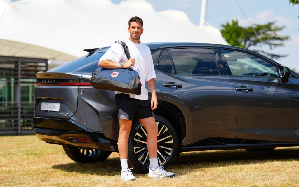 Cameron Norrie x Lexus RZ 450e: off-court partners - Lexus UK Magazine