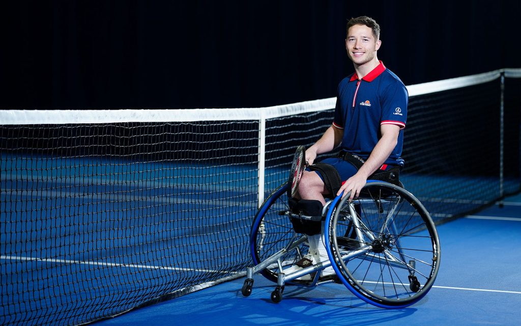 Court in the act: wheelchair tennis masterclass with Alfie Hewett ...